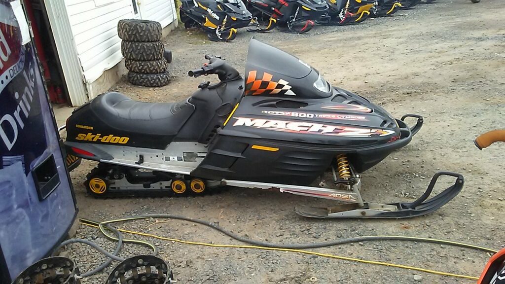 Parting Out – 2002 Ski Doo Mach Z | Cross Roads Cycle Sales